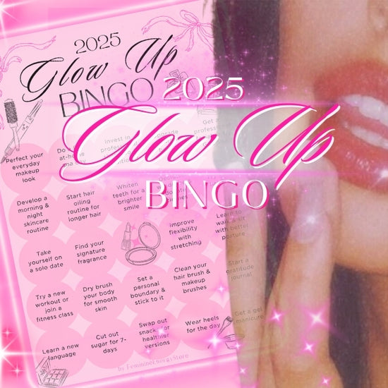 2025 Glow-Up Bingo – Feminine Energy