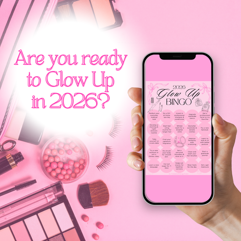 2026 Glow-Up Bingo – Feminine Energy